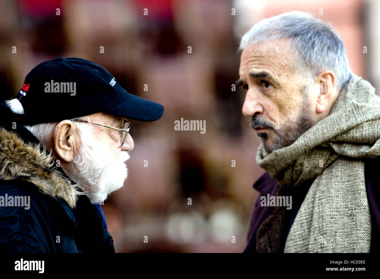 GOYA'S GHOSTS, producer Saul Zaentz (left), on set, 2006. ©Warner Bros ...