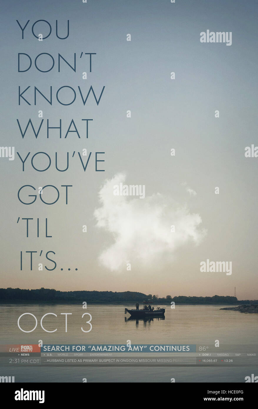 GONE GIRL, US teaser poster, 2014. TM & copyright ©20th Century Fox ...