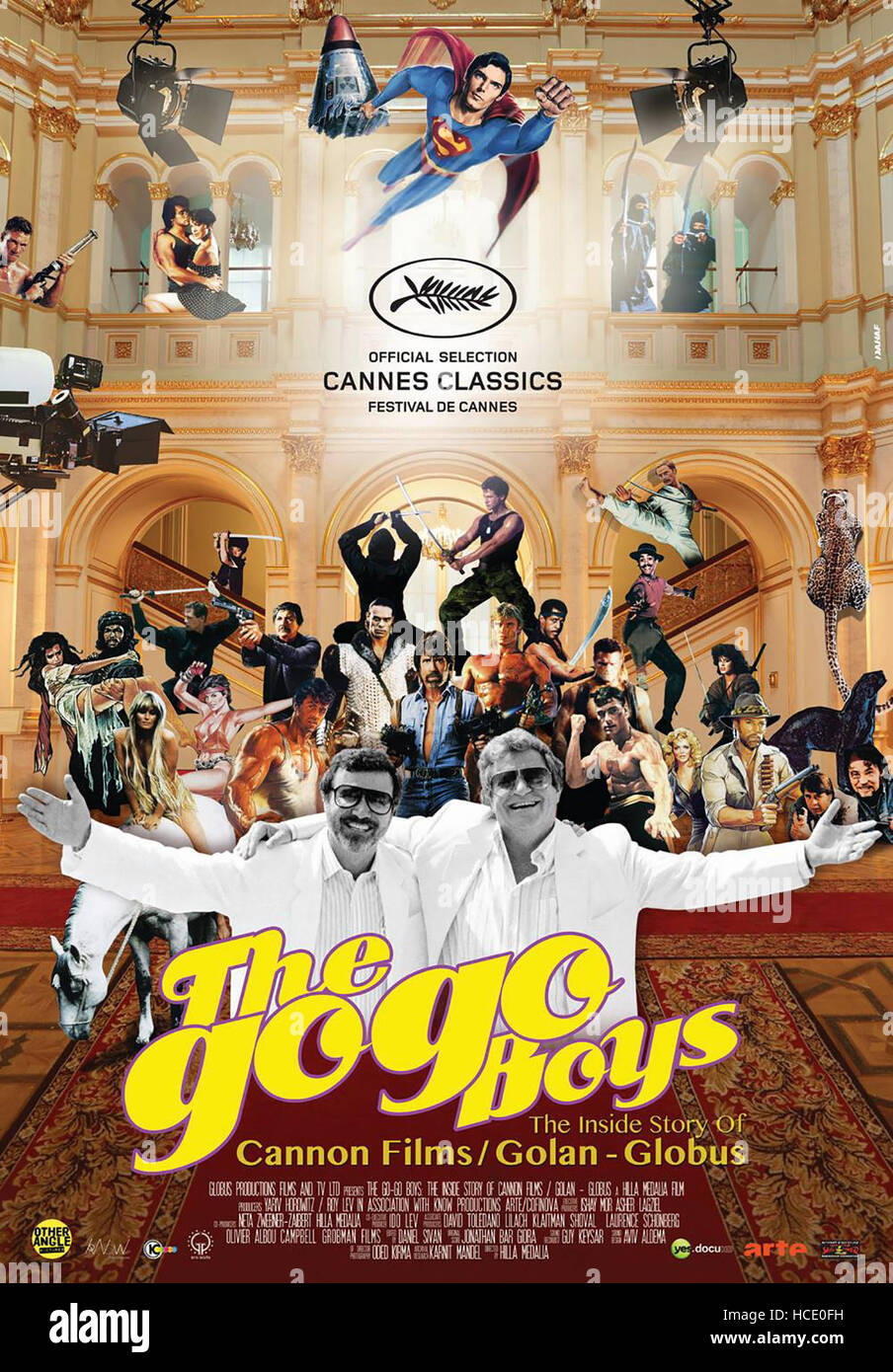 THE GO-GO BOYS: THE INSIDE STORY OF CANNON FILMS, festival poster ...