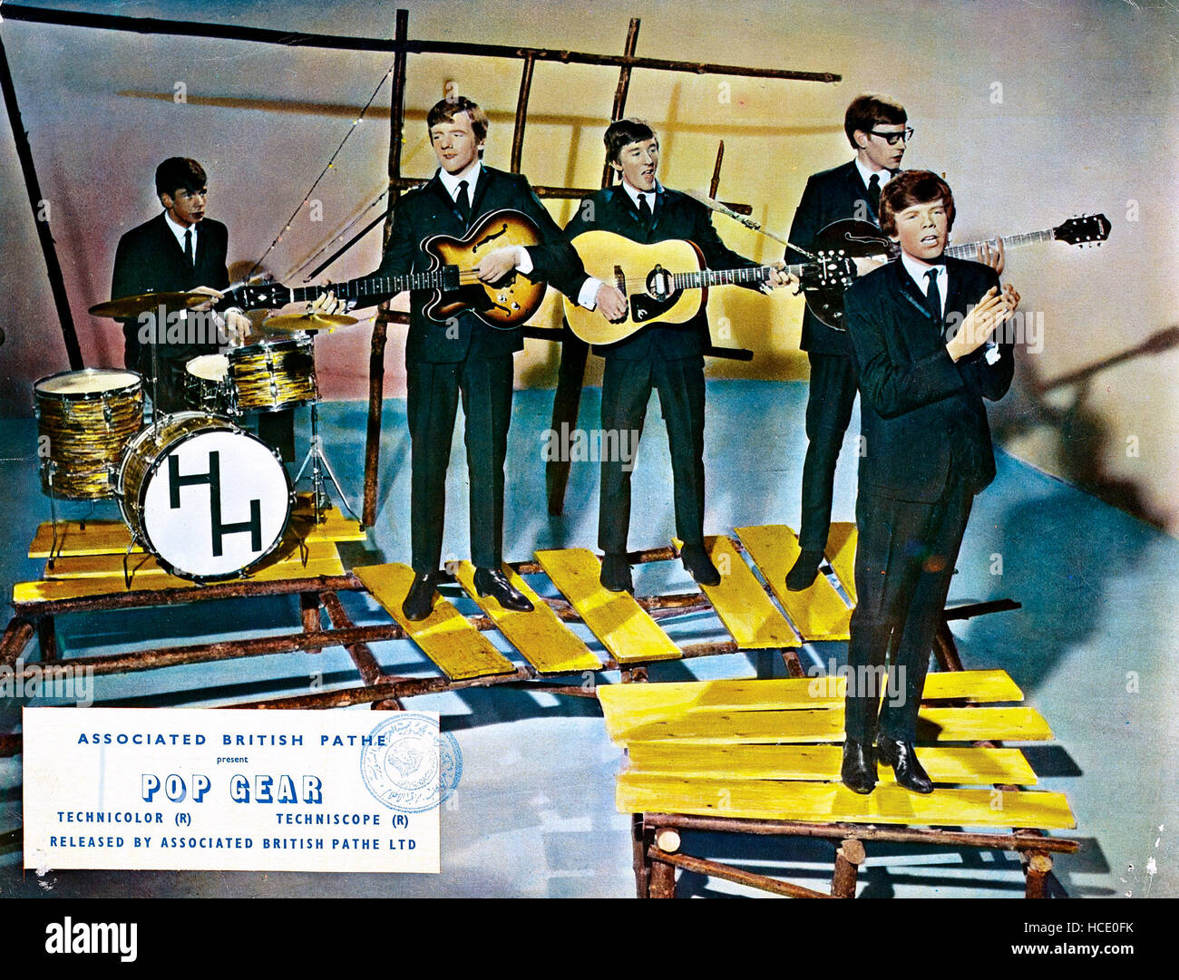 GO GO MANIA, (aka POP GEAR), Herman"s Hermits, (from left): Barry ...