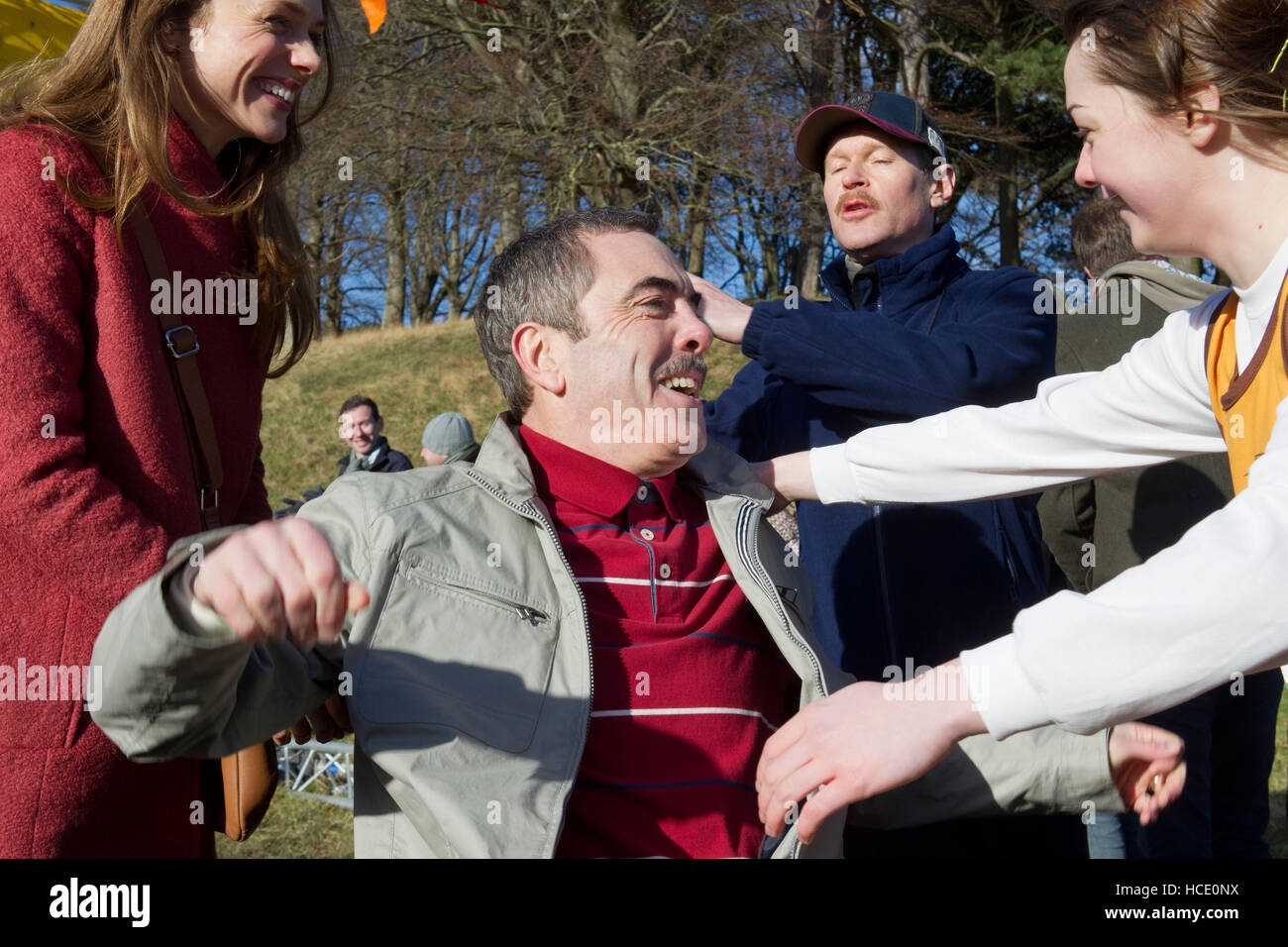 GOLD, center: James Nesbitt, 2014. ph: Patrick Redmond/©Synergetic ...