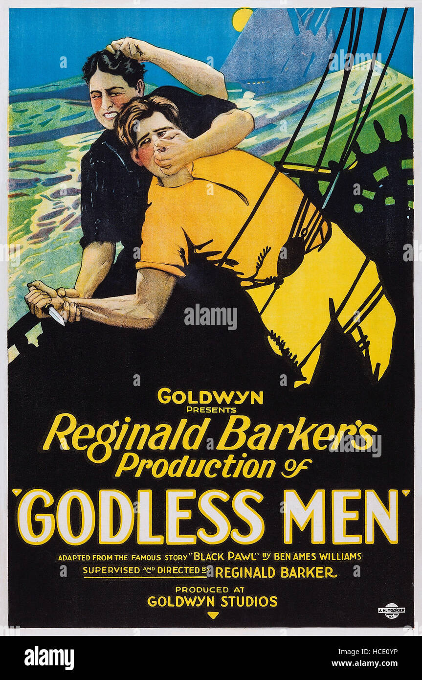 GODLESS MEN, poster art, 1920 Stock Photo - Alamy