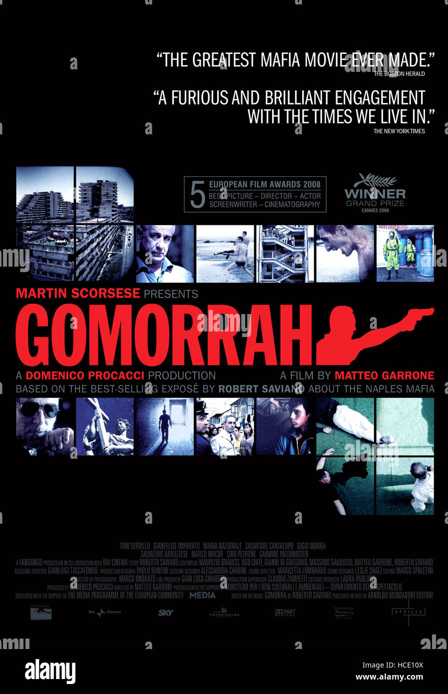 GOMORRAH, (aka GOMORRA, aka GOMORRHA REISE IN DAS REICH DER CAMORRA), Canadian poster art, 2008 ...