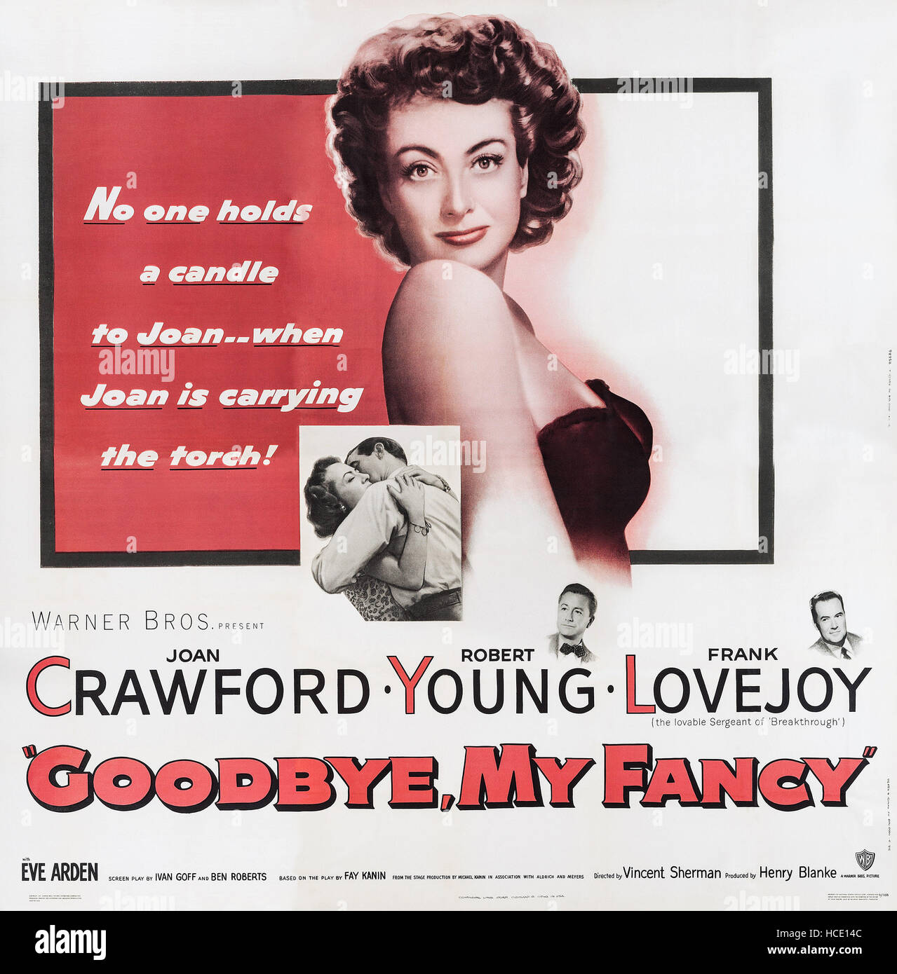 GOODBYE, MY FANCY, l-r: Joan Crawford, Robert Young, Frank Lovejoy on ...