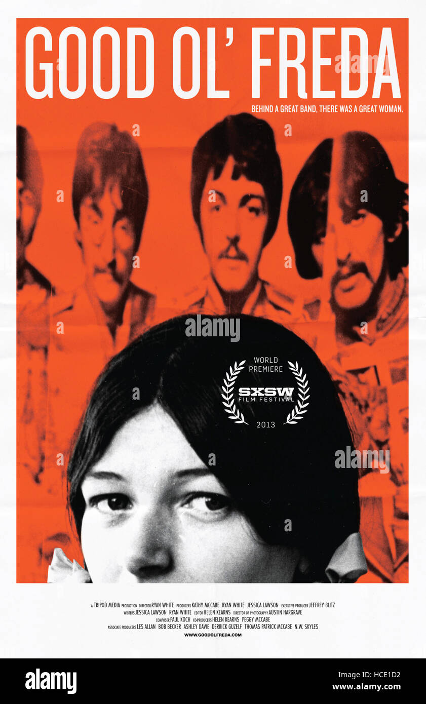 GOOD OL' FREDA, international poster art, foreground: Freda Kelly ...