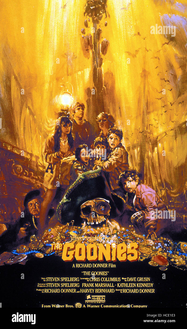 THE GOONIES, 1985, (c) Warner Brothers/courtesy Everett Collection ...