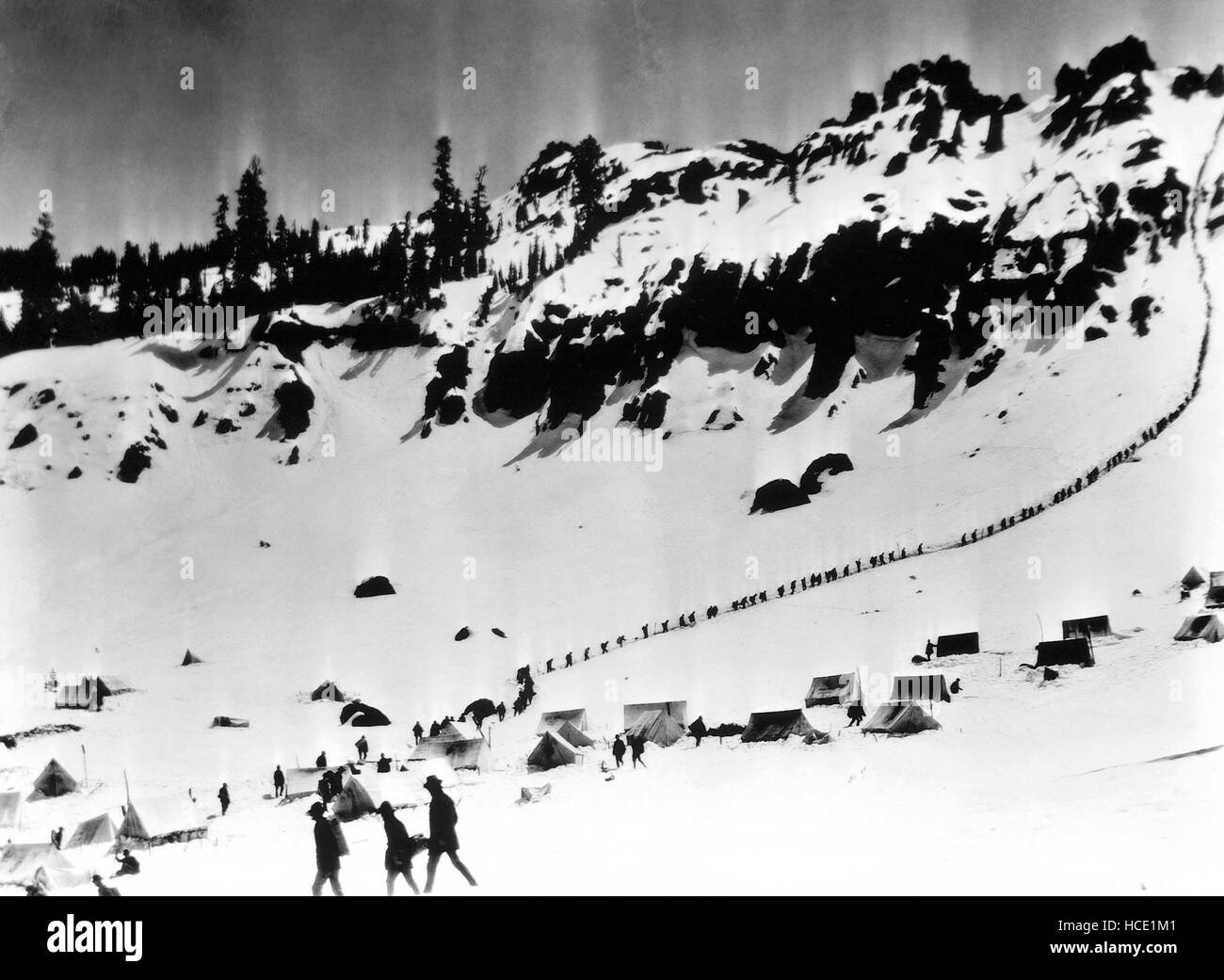 THE GOLD RUSH, 'Chilkoot Pass' 1925 Stock Photo - Alamy