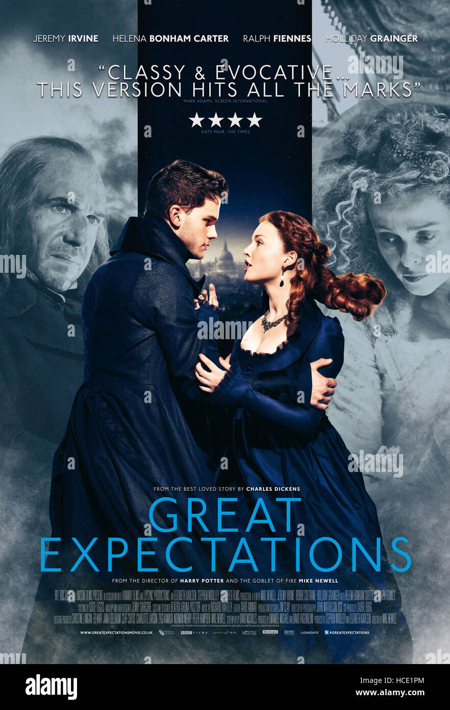 GREAT EXPECTATIONS, British poster art, from left: Ralph Fiennes ...