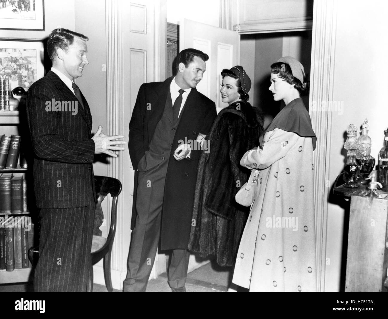GROUNDS FOR MARRIAGE, from left: Van Johnson, Barry Sullivan, Kathryn ...