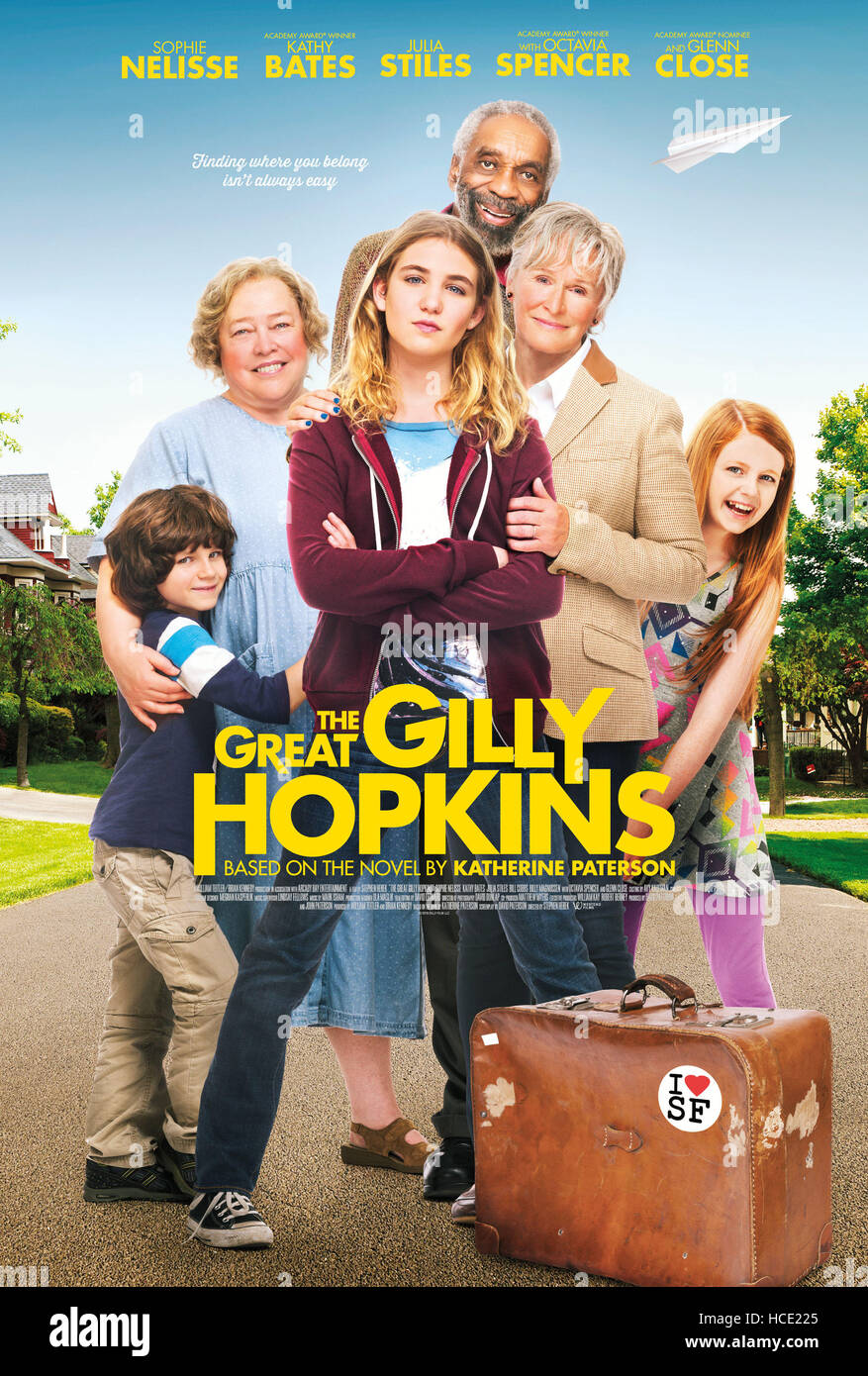 THE GREAT GILLY HOPKINS, poster art, from left: Zachary Hernandez ...