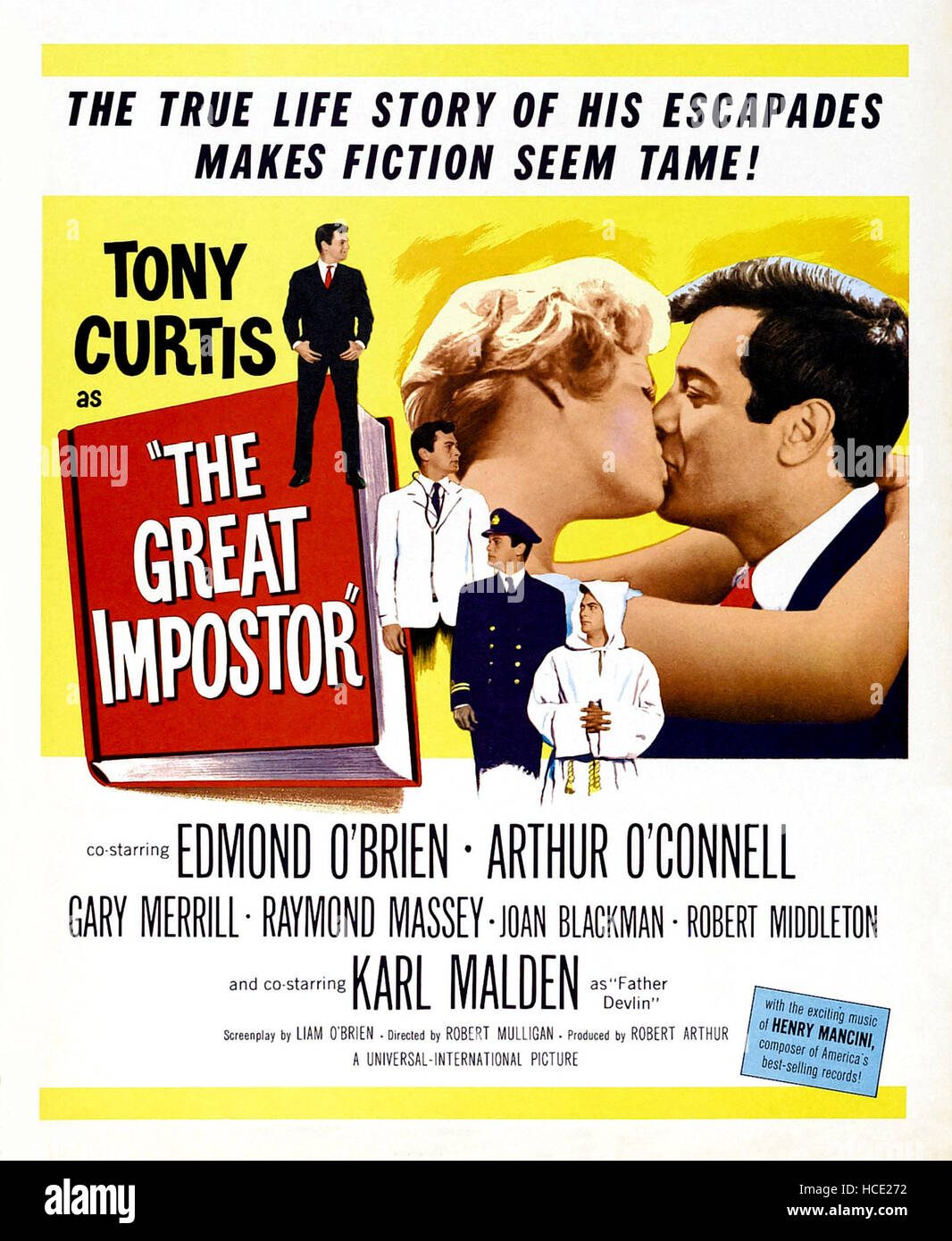 THE GREAT IMPOSTER, Tony Curtis, 1961 Stock Photo - Alamy