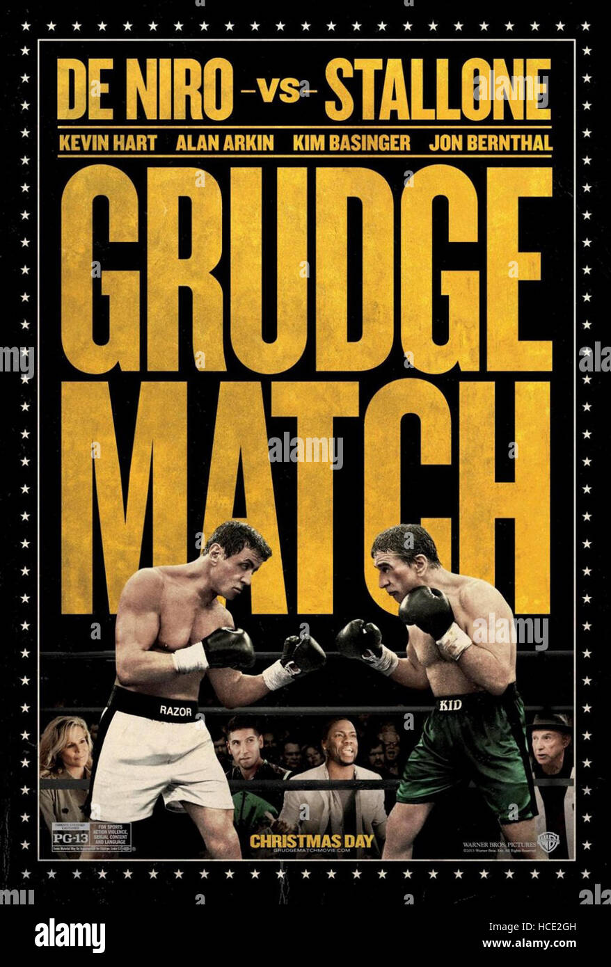GRUDGE MATCH, US advance poster art, front, from left: Sylvester ...