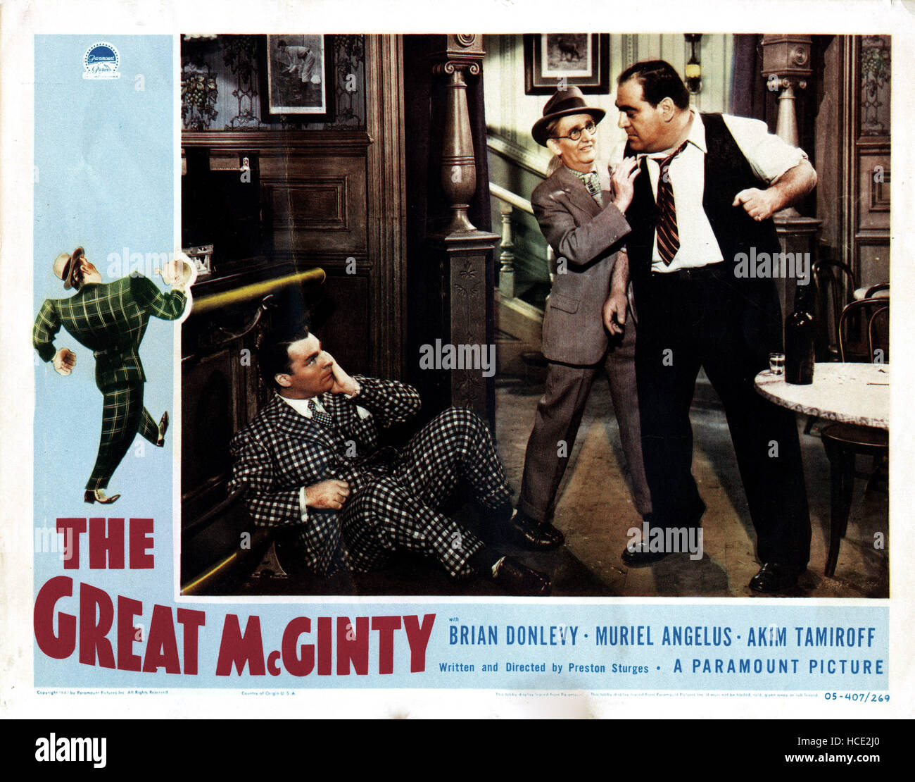 THE GREAT McGINTY, from left, Brian Donlevy, Jimmy Conlin, Akim ...
