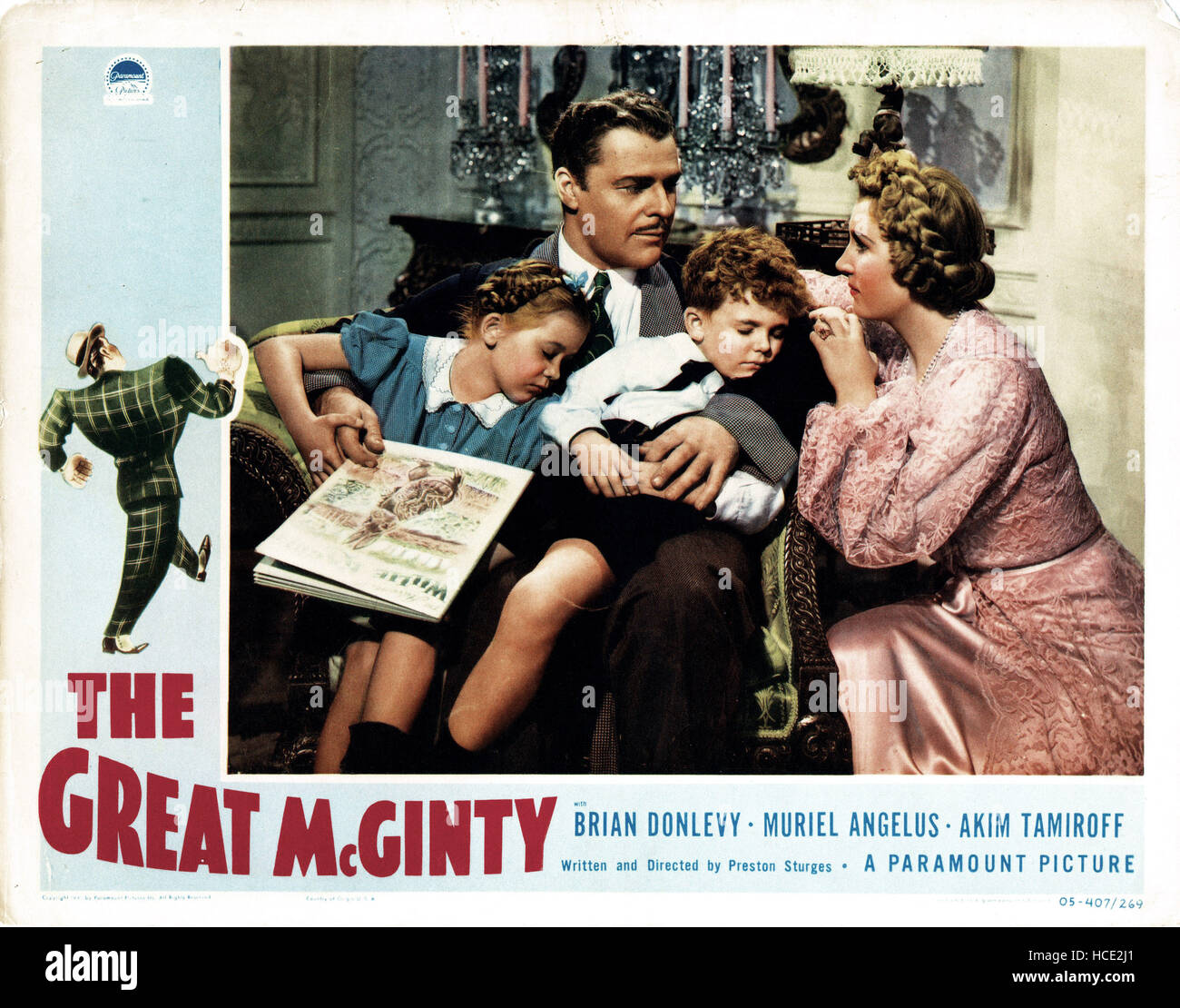 THE GREAT McGINTY, from left, Sheila Sheldon, Brian Donlevy, Donnie ...
