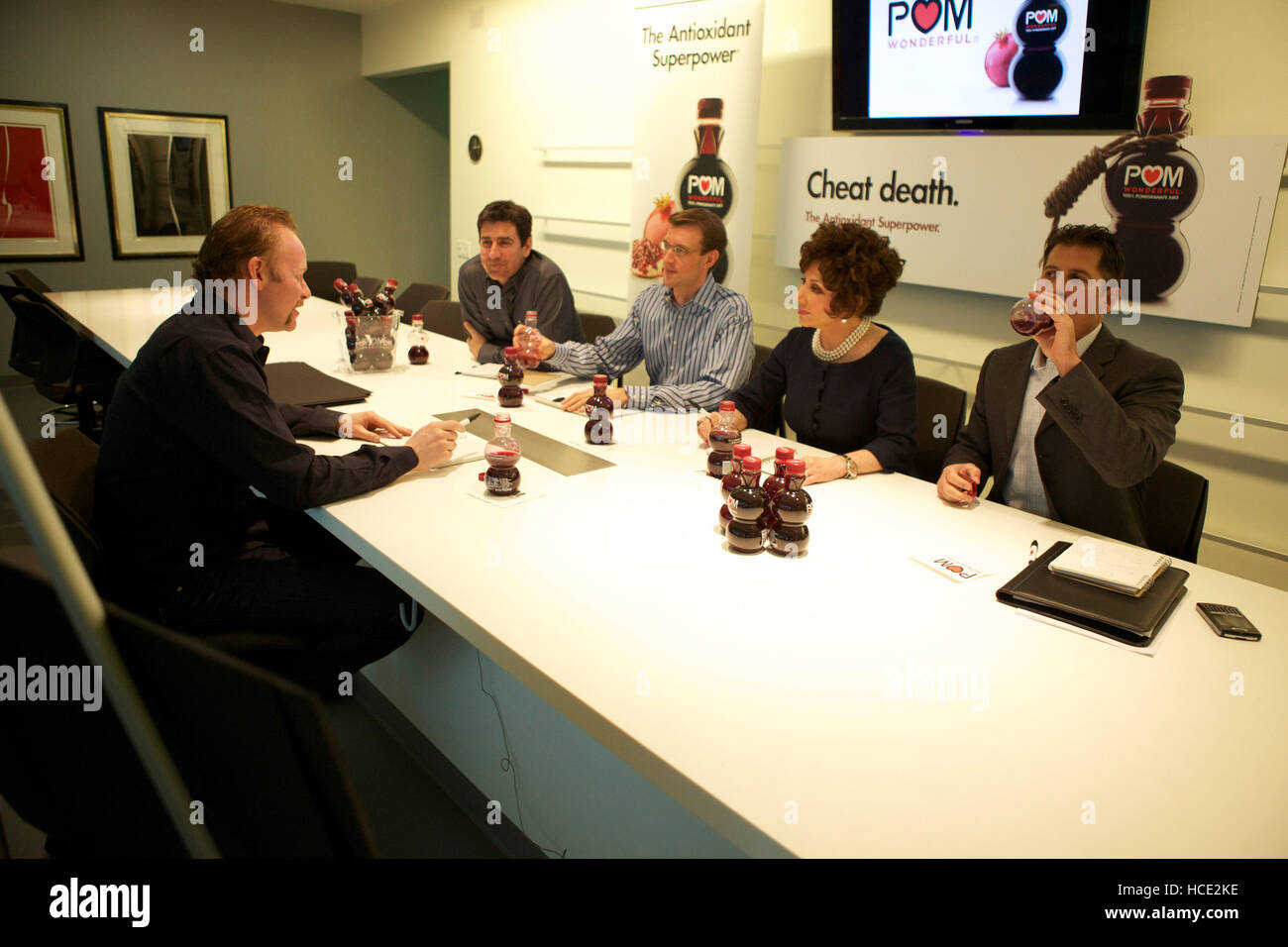 THE GREATEST MOVIE EVER SOLD, from left: Morgan Spurlock, Paul Coletta ...