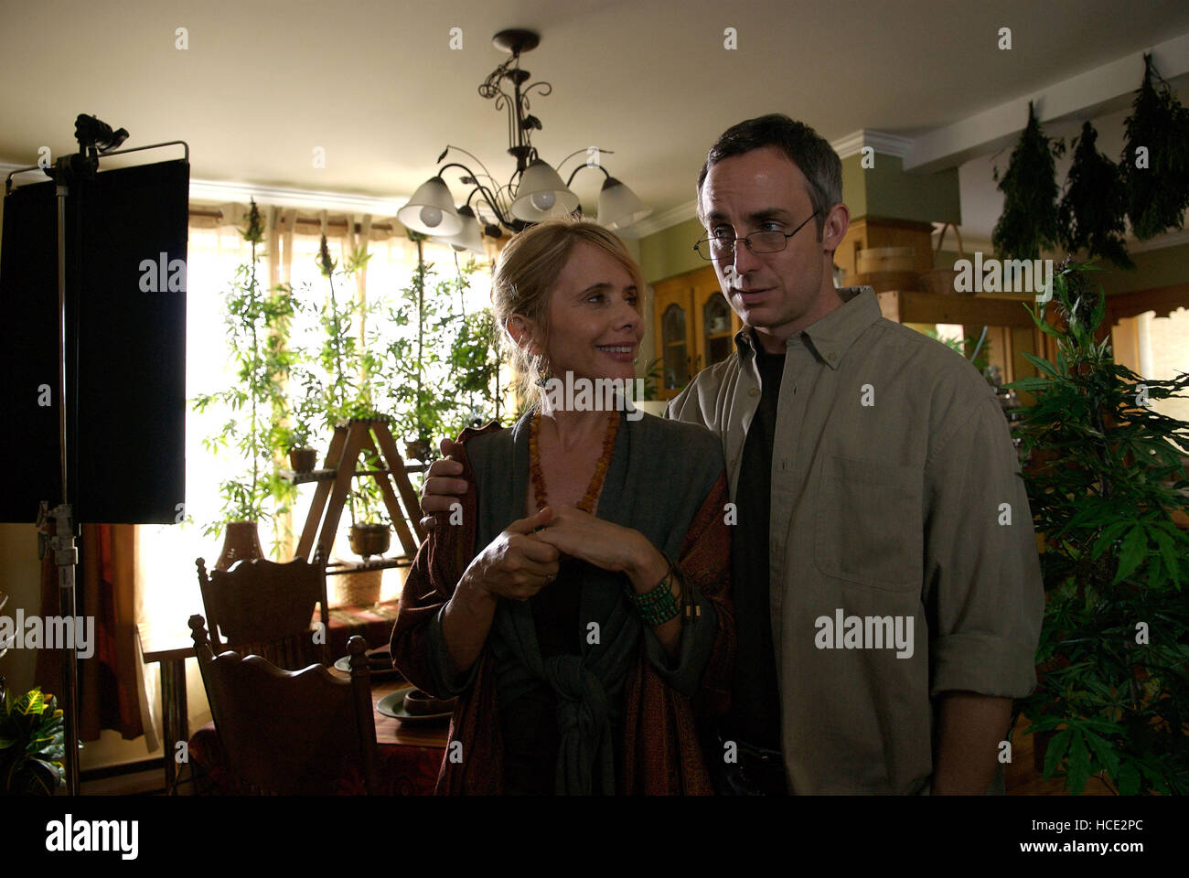 GROWING OP, from left: Rosanna Arquette, Wallace Langham, 2008 ...