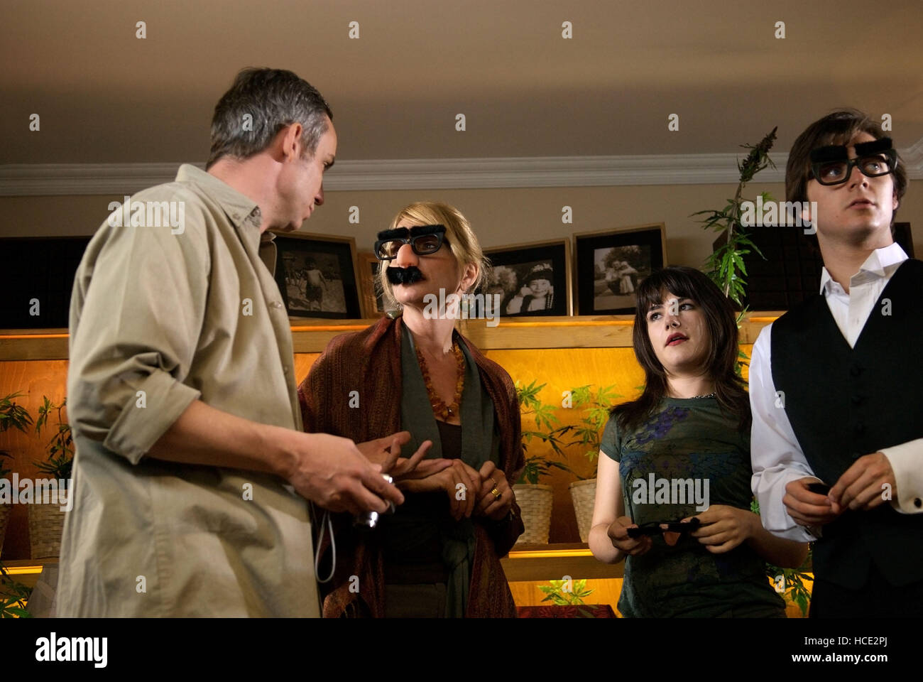 GROWING OP, from left: Wallace Langham, Rosanna Arquette, Katie Boland ...