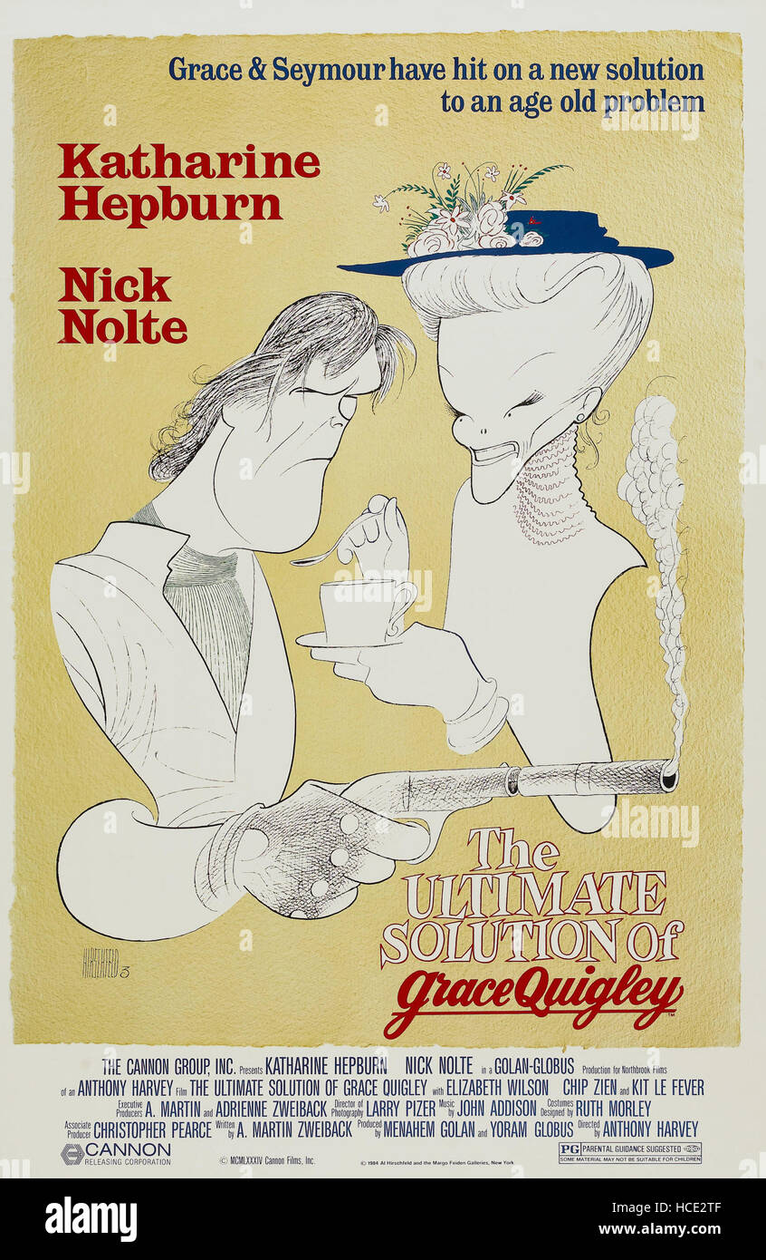 GRACE QUIGLEY, (aka THE ULTIMATE SOLUTION OF GRACE QUIGLEY), US poster ...