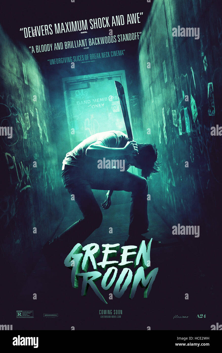 GREEN ROOM, US advance poster, 2015. /©A24/courtesy Everett Collection ...