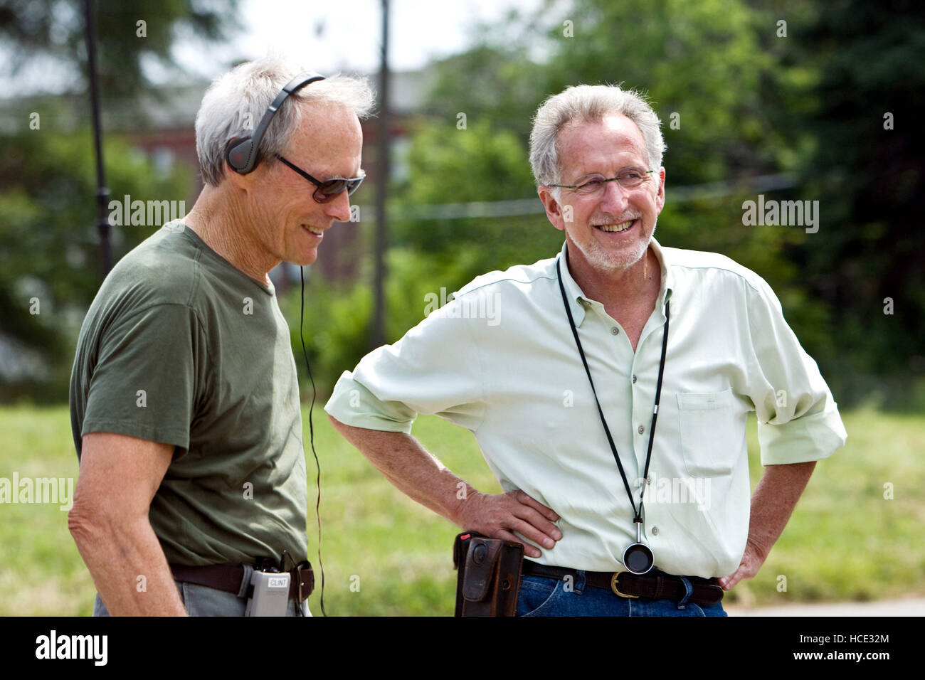 GRAN TORINO, from left: director Clint Eastwood, director of ...
