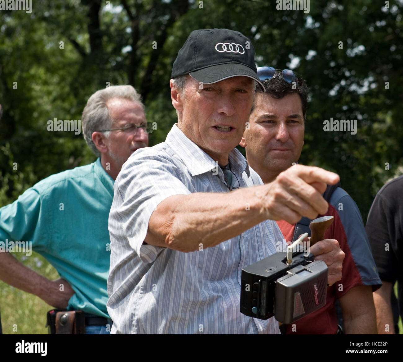 GRAN TORINO, from left: director of photography Tom Stern, director ...