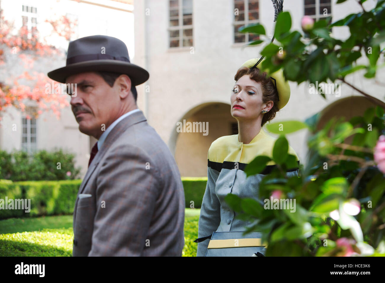 HAIL, CAESAR!, from left: Josh Brolin, Tilda Swinton, 2016. ph: Alison ...