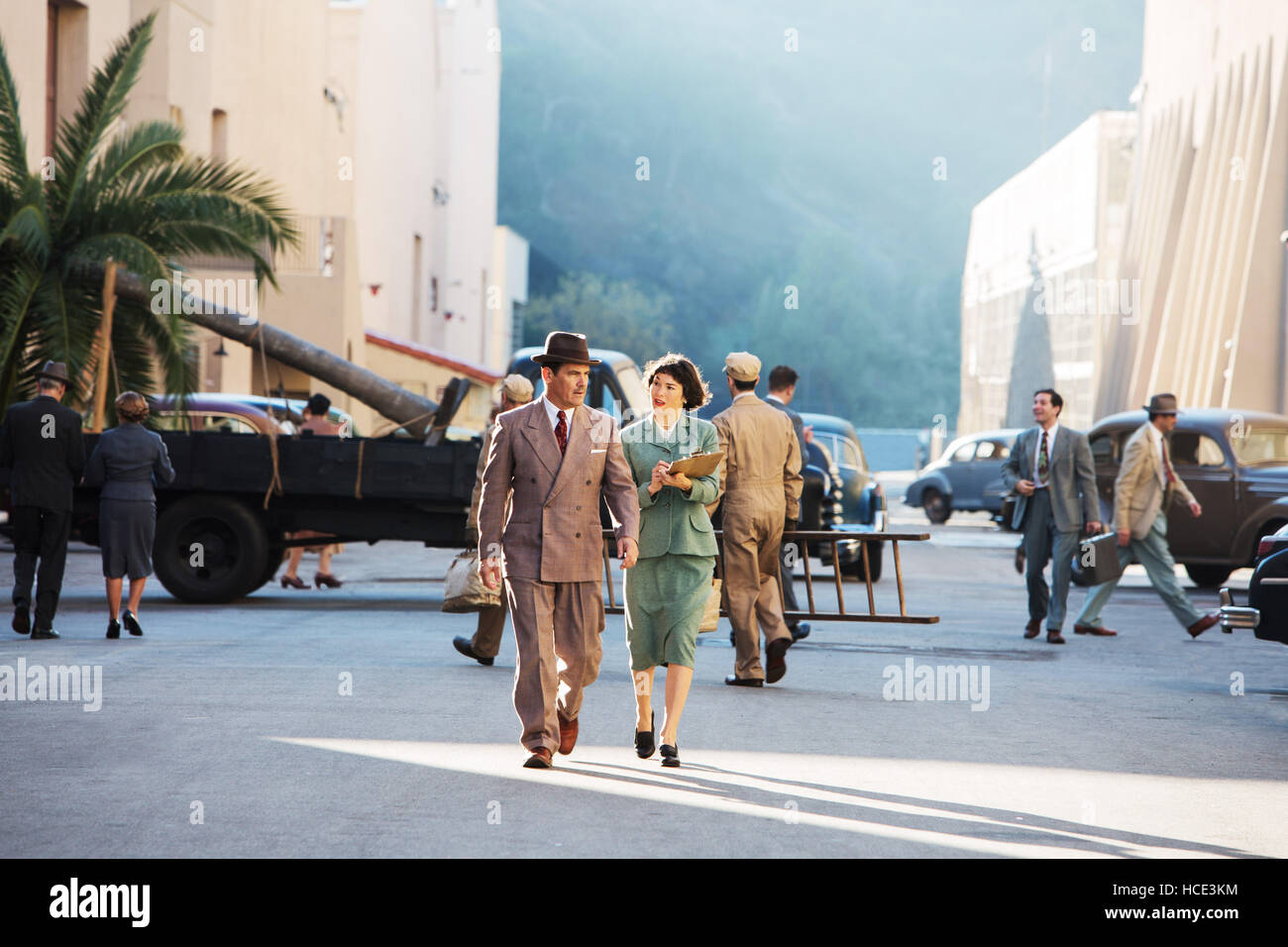 HAIL, CAESAR!, from left: Josh Brolin, Heather Goldenhersh, 2016. ph ...