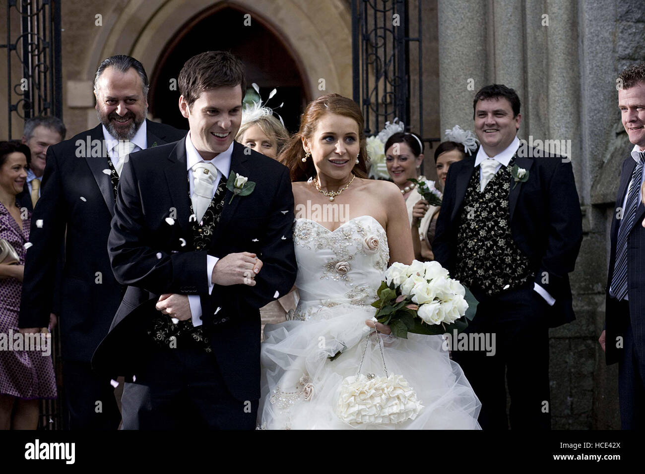 HAPPY EVER AFTERS, Stanley Townsend (left), Tom Riley (front left ...