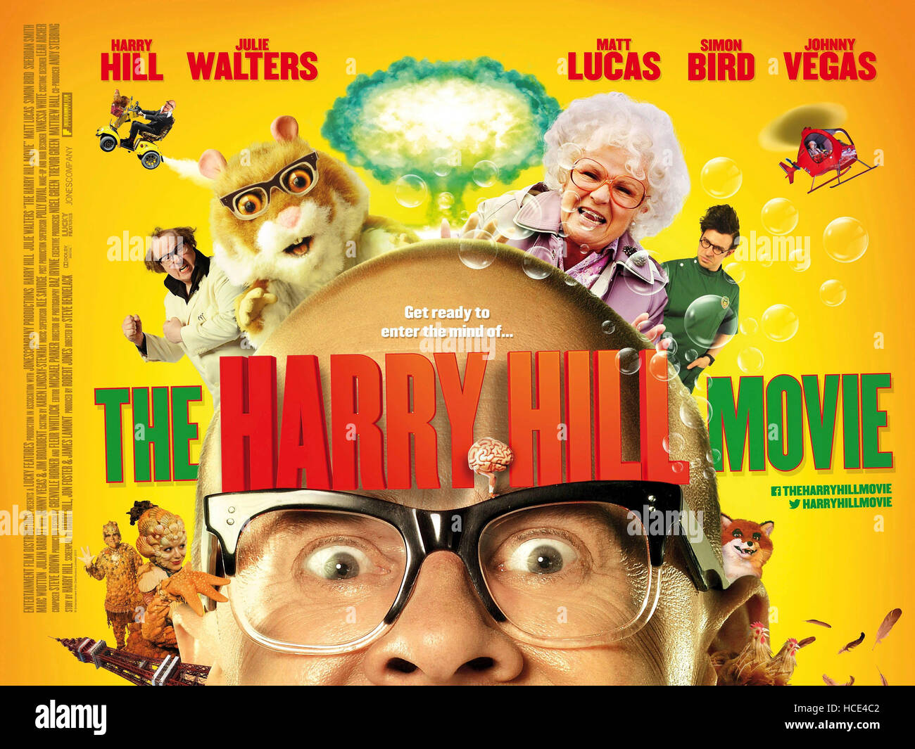 THE HARRY HILL MOVIE, British cinema, Harry Hill (front), Johnny Vegas ...