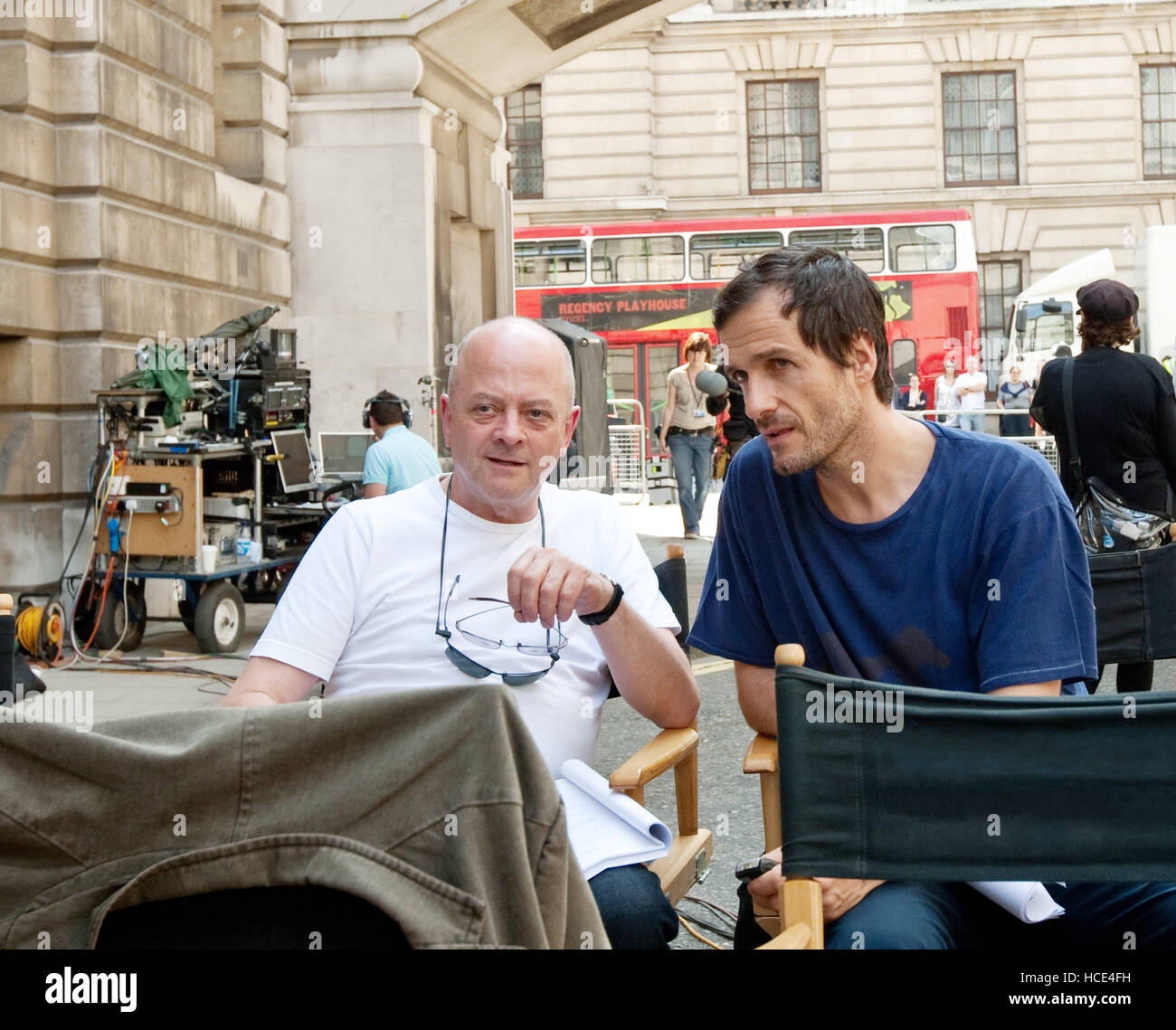 HARRY POTTER AND THE DEATHLY HALLOWS: PART 1, from left: Producers ...