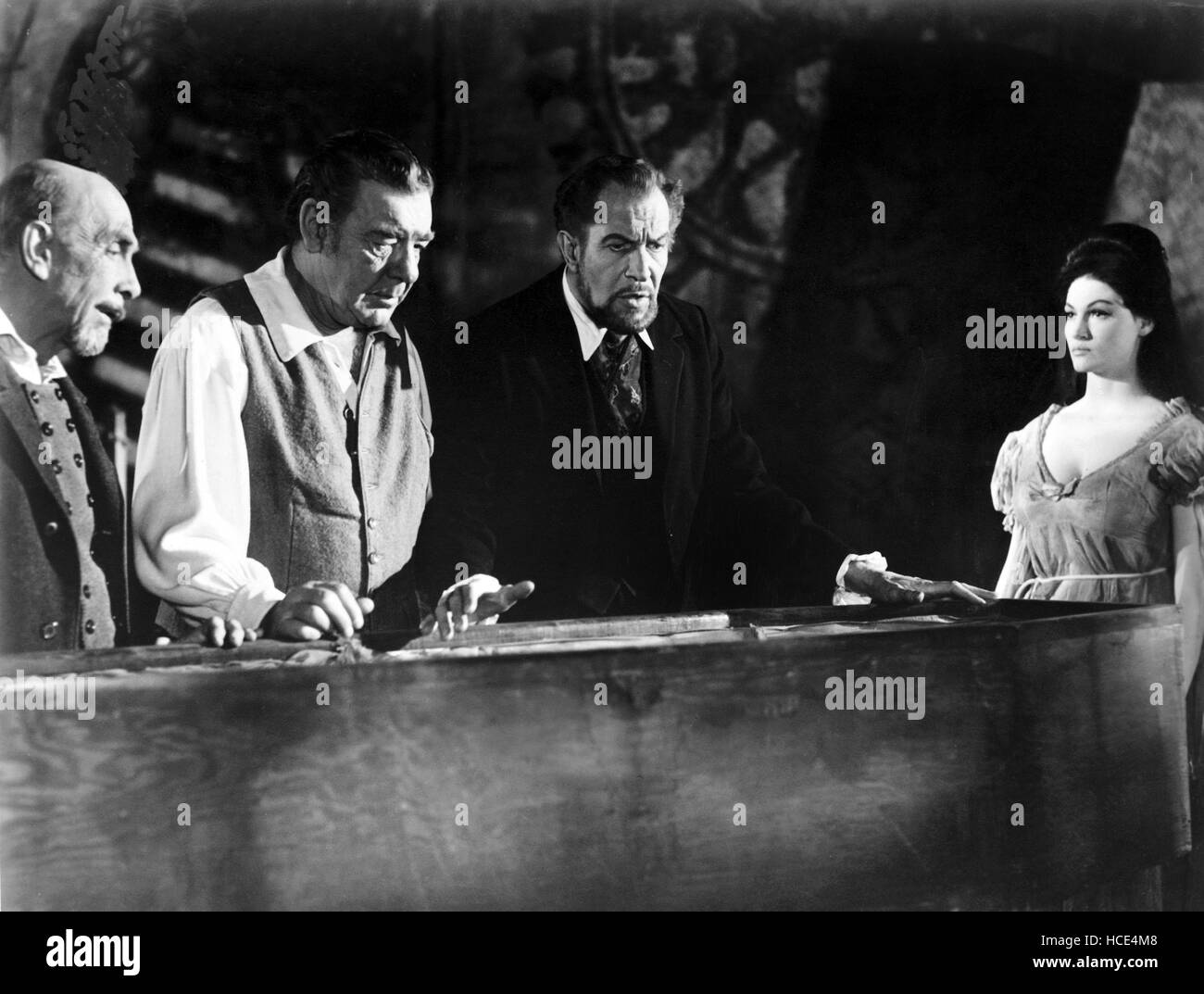 THE HAUNTED PALACE, Milton Parsons, Lon Chaney Jr., Vincent Price ...