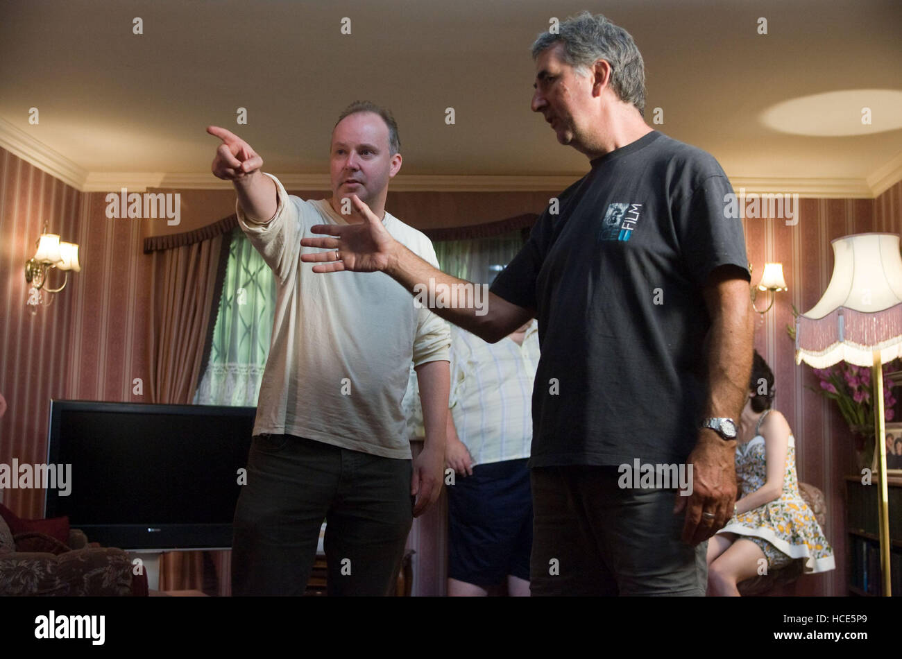 HARRY POTTER AND THE ORDER OF THE PHOENIX, director David Yates (left ...