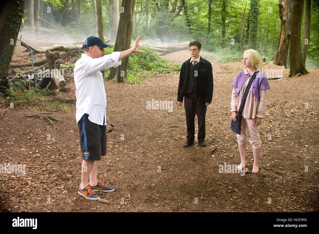 HARRY POTTER AND THE ORDER OF THE PHOENIX, from left: director David ...