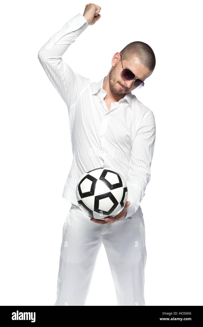 Angry football manager Cut Out Stock Images & Pictures - Alamy