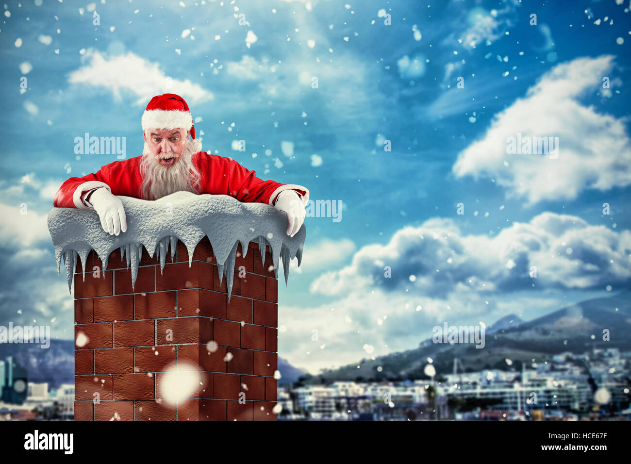 Man peeking over wall hi-res stock photography and images - Alamy