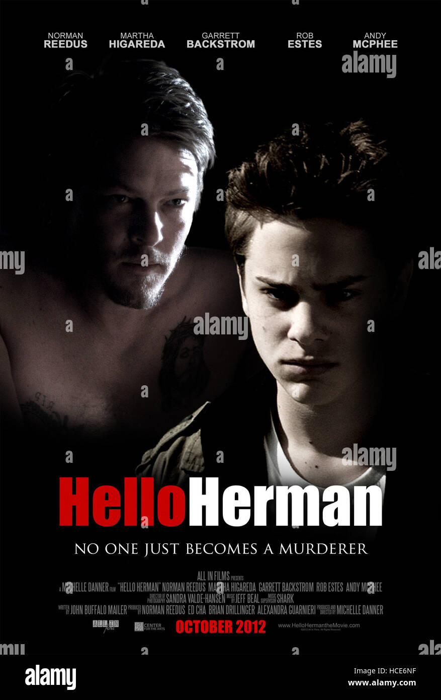HELLO HERMAN, US poster art, from left: Norman Reedus, Garrett ...