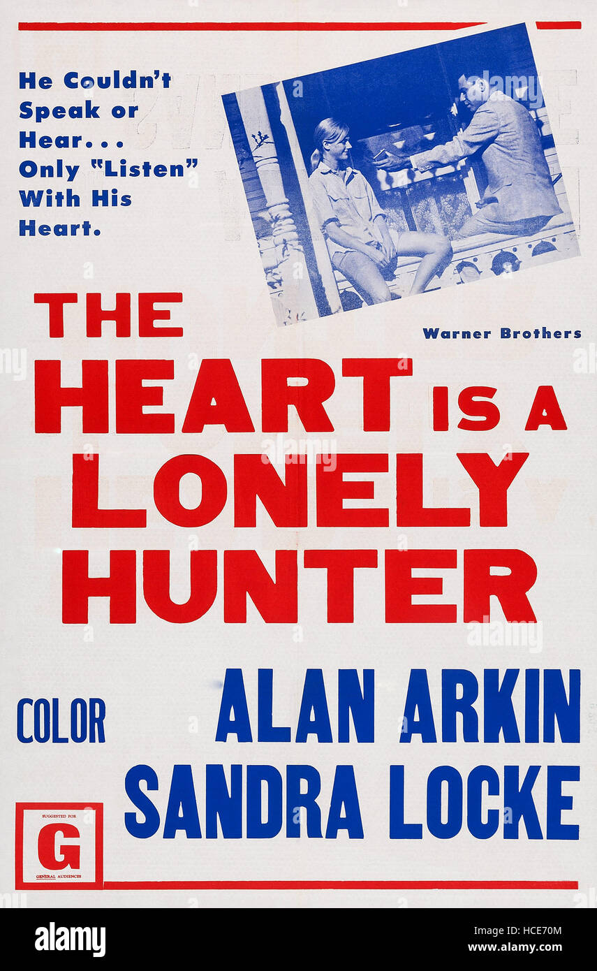 THE HEART IS A LONELY HUNTER, US poster art, top, from left: Sondra ...