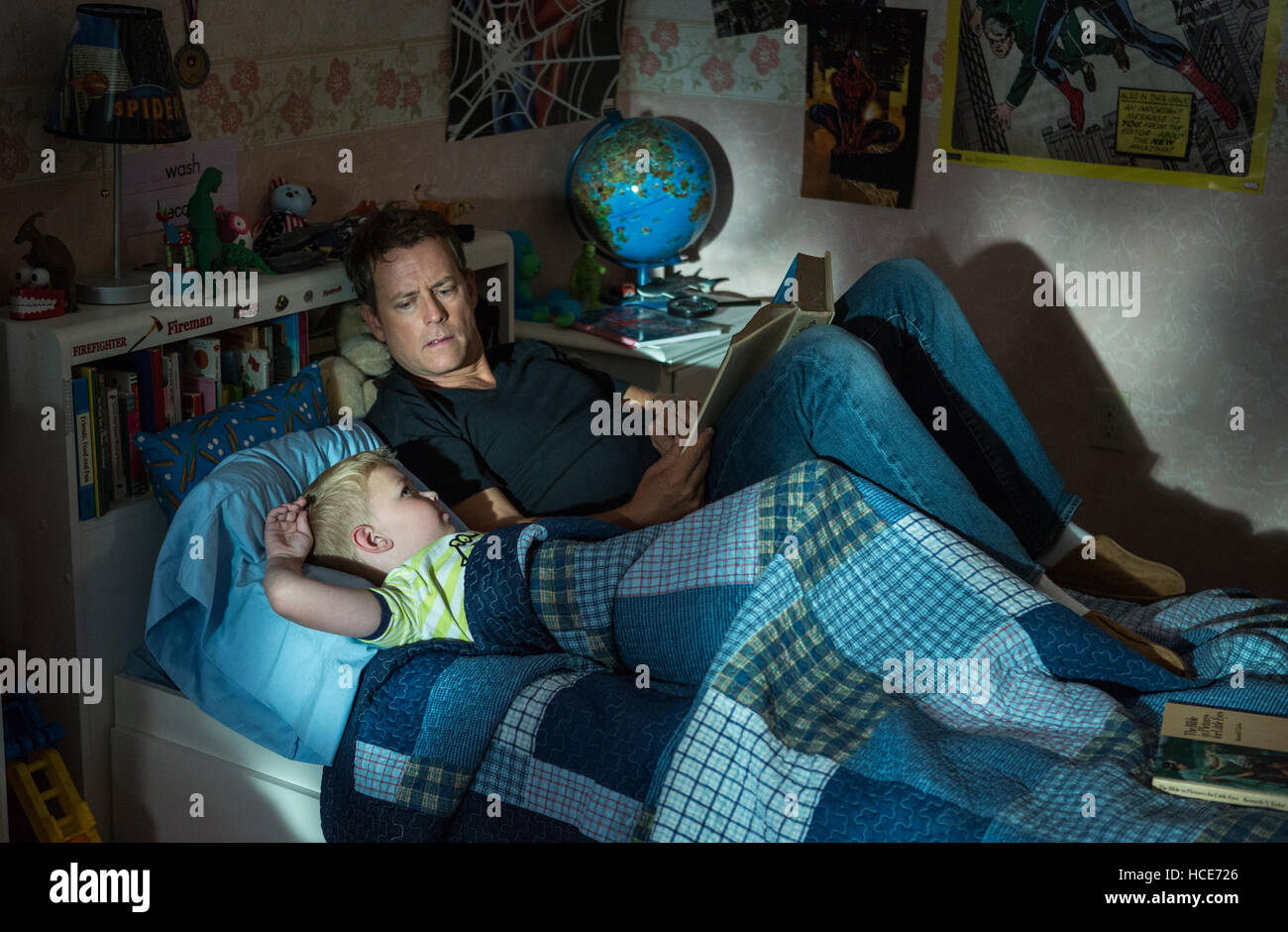 HEAVEN IS FOR REAL, from left: Connor Corum, Greg Kinnear, 2014. ph ...