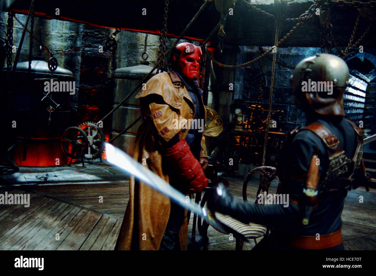 HELLBOY, Ron Perlman, Ladislav Beran, 2004, (c) Columbia/courtesy ...