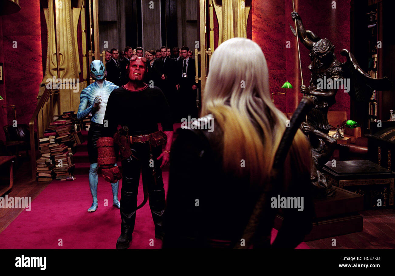 HELLBOY II: THE GOLDEN ARMY, (aka HELLBOY 2), from left: Doug Jones ...