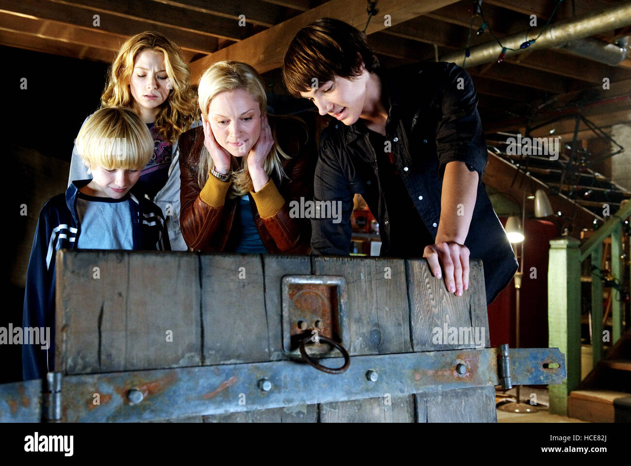 THE HOLE, from left: Nathan Gamble, Haley Bennett, Teri Polo, Chris ...