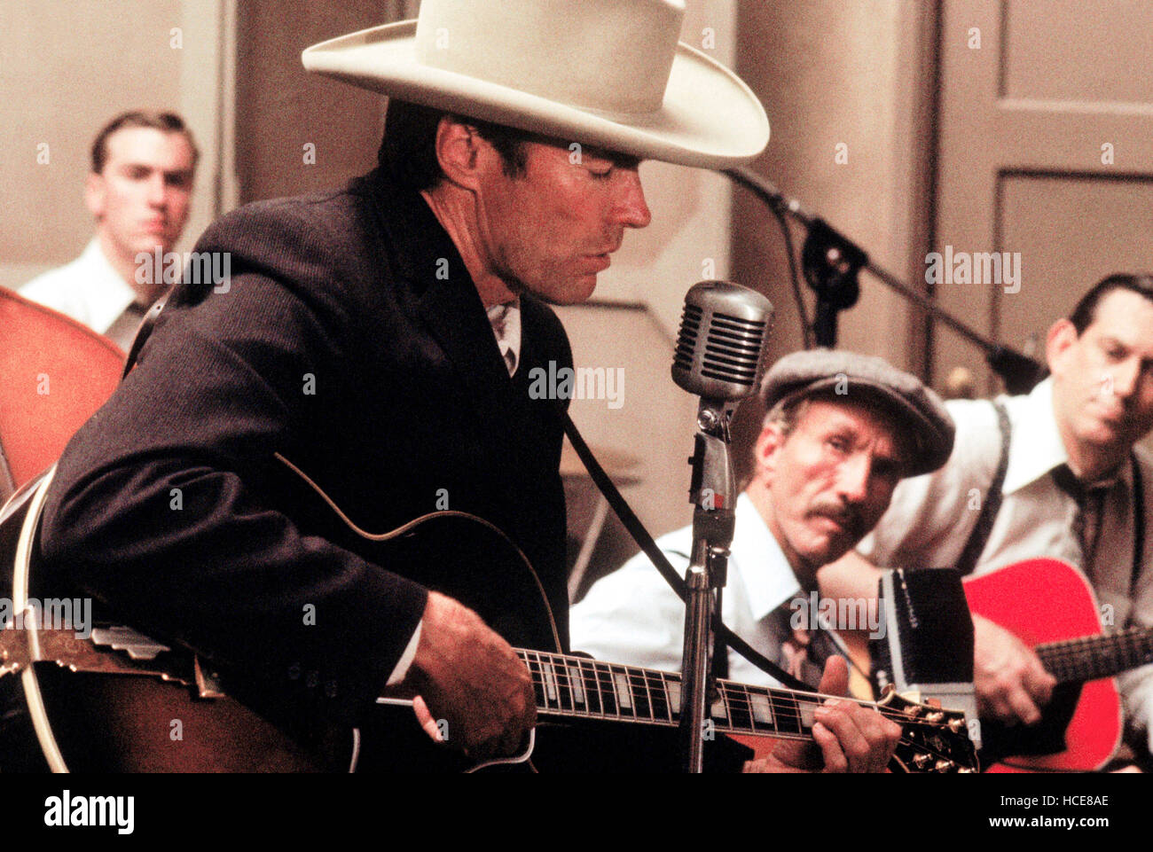 HONKYTONK MAN, Clint Eastwood (at microphone), Marty Robbins (cap ...