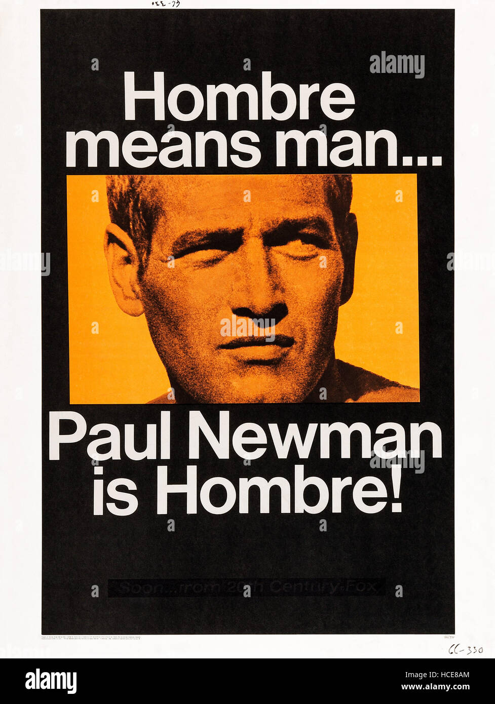 HOMBRE, Paul Newman on poster art, 1967, TM and Copyright ©20th Century ...