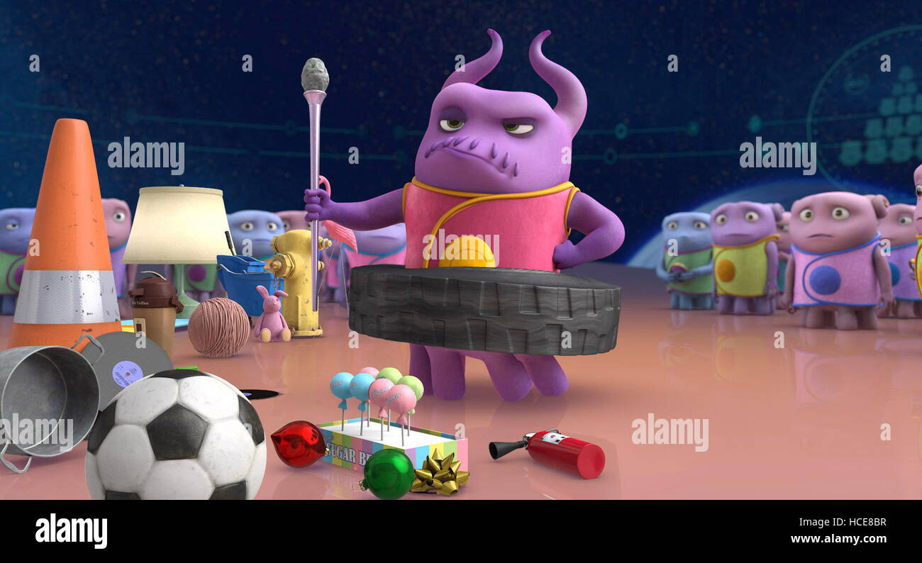 HOME, center: Captain Smek, (voice: Steve Martin), 2015. TM & copyright ...