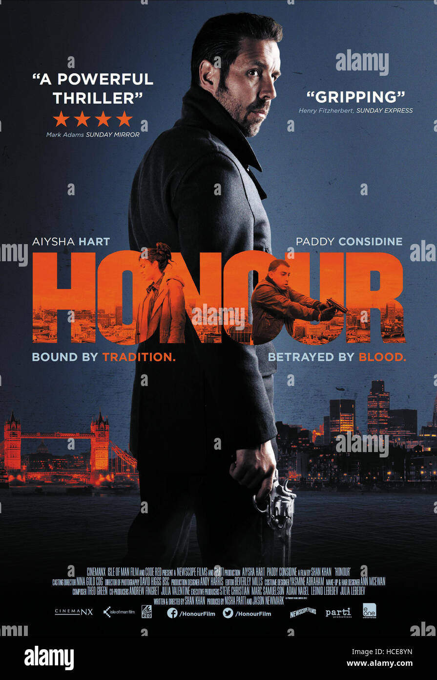 HONOUR, British poster art, large figure: Paddy Considine, bottom, from ...