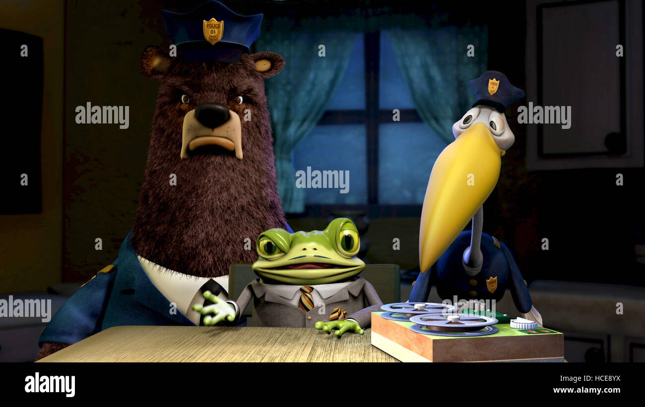 HOODWINKED, Xzibit as Chief Grizzly, David Ogden Stiers as Nicky ...