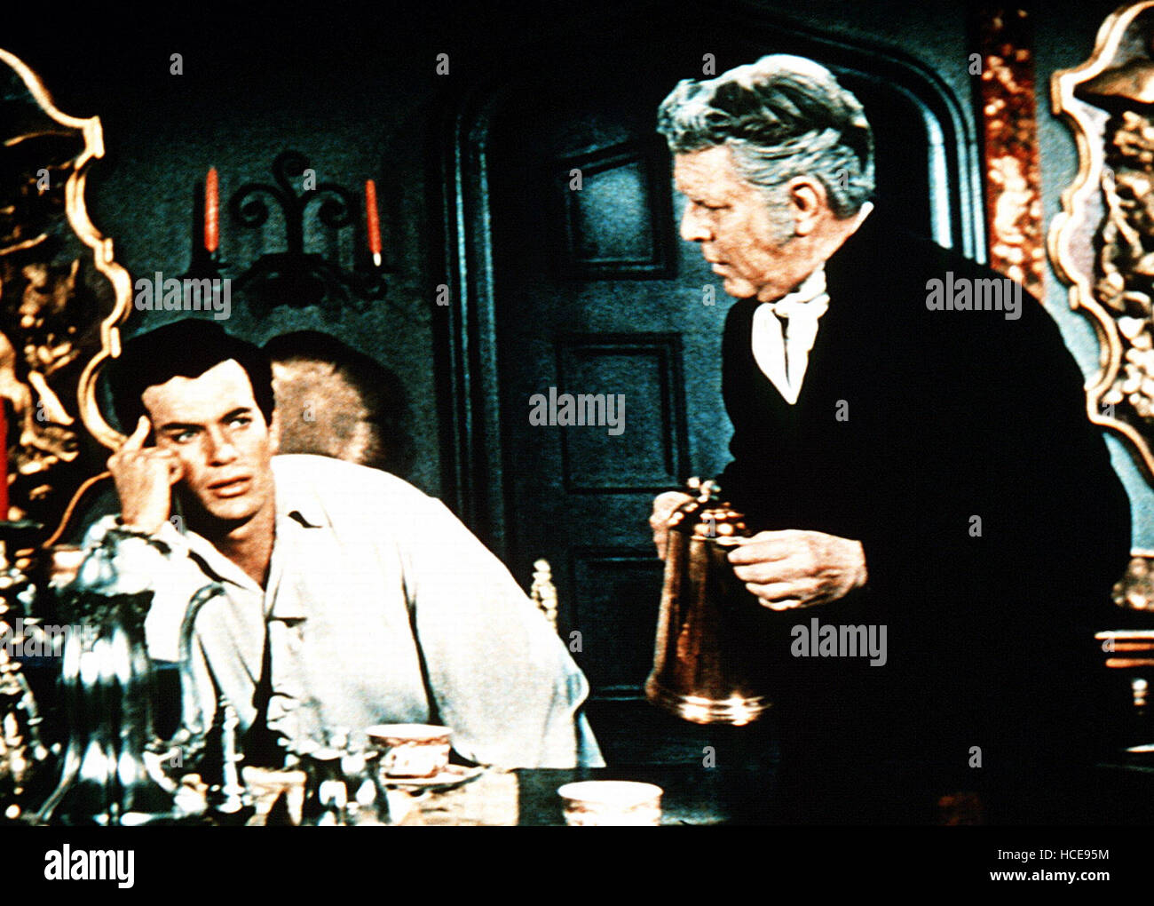 HOUSE OF USHER, Mark Damon, Harry Ellerbe, 1960 Stock Photo - Alamy