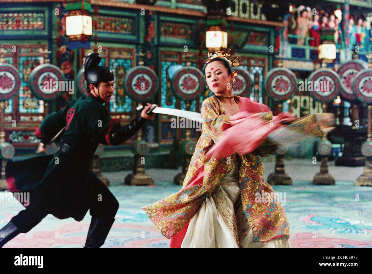 HOUSE OF FLYING DAGGERS, (aka SHI MIAN MAI FU), Andy Lau, Ziyi Zhang ...