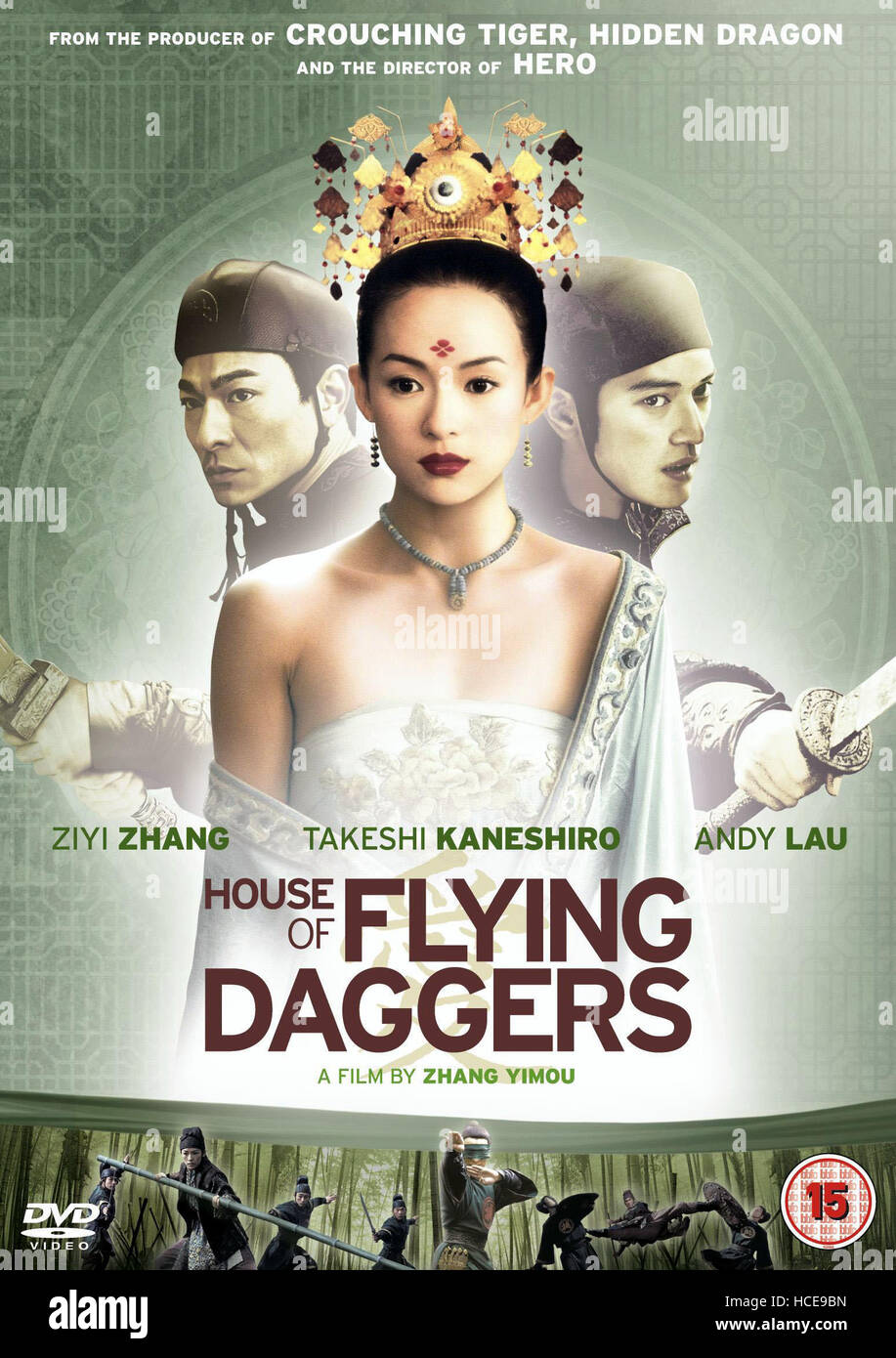 HOUSE OF FLYING DAGGERS, (aka SHI MIAN MAI FU), Andy Lau, Ziyi Zhang ...