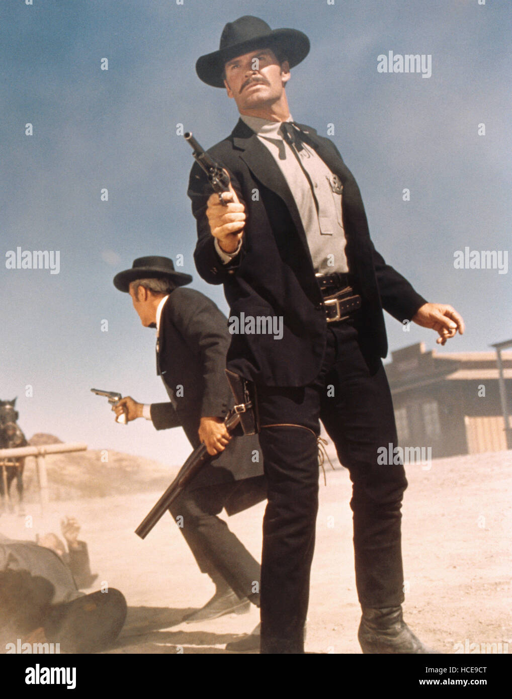 HOUR OF THE GUN, Jason Robards, James Garner, 1967 Stock Photo - Alamy